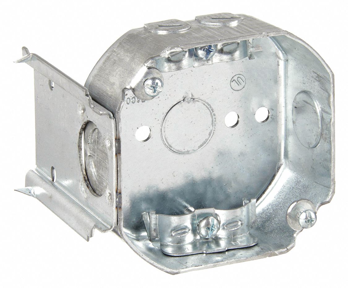 RACO, Steel, Steel Material & Nominal Size, Electrical Box - 1XC28|160 ...