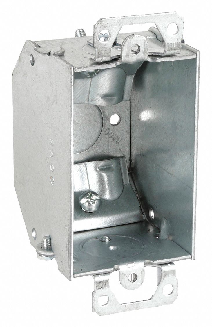 RACO, Steel, Steel Material & Nominal Size, Electrical Box - 1XC35|471 ...