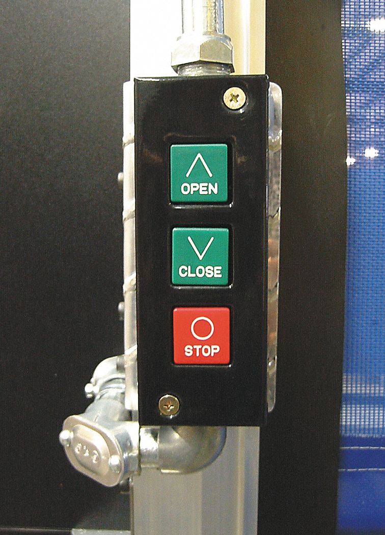 3 Button Control Station, 5-1/2 x 2-1/2 Receiver Size (In.) - Grainger