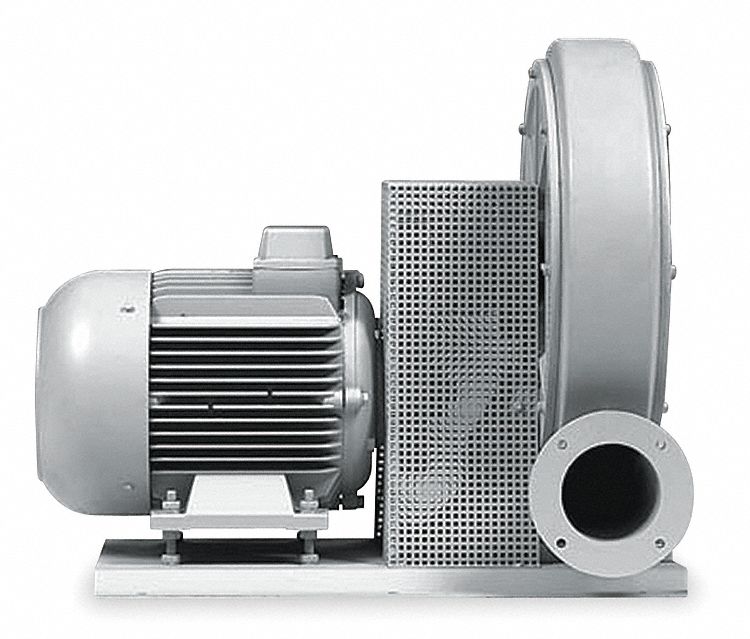 FUJI ELECTRIC, 25 hp, 54.8 in wc Max Op Pressure, Regenerative Blower ...