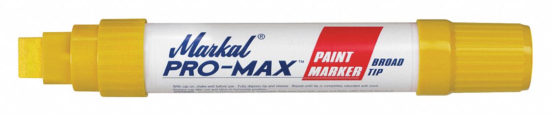 MARKAL, Fiber, Medium Tip Size, Paint Marker - 1XEE9|90901 - Grainger