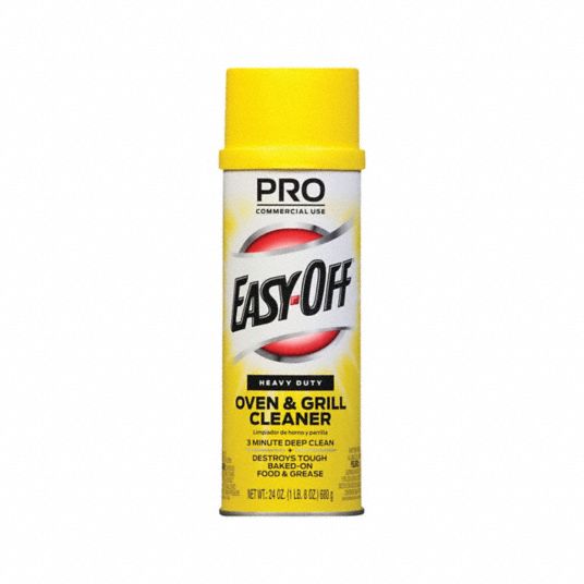 EASY OFF, Aerosol Spray Can, 24 oz, Oven and Grill Cleaner - 1XEH2 ...