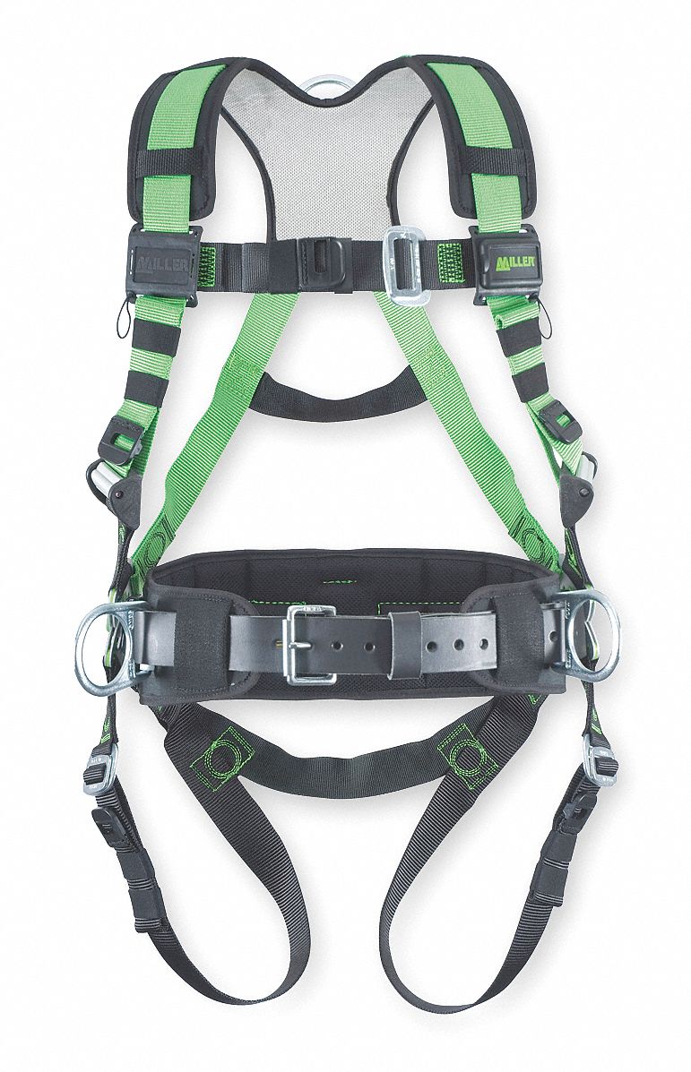 HONEYWELL MILLER, Positioning, Vest Harness, Full Body Harness - 1XEU4 ...