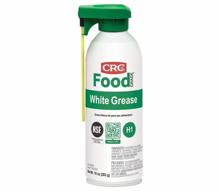 CRC Grasa Blanca de Grado Alimenticio Blanco Lata de Aerosol 16 oz ...