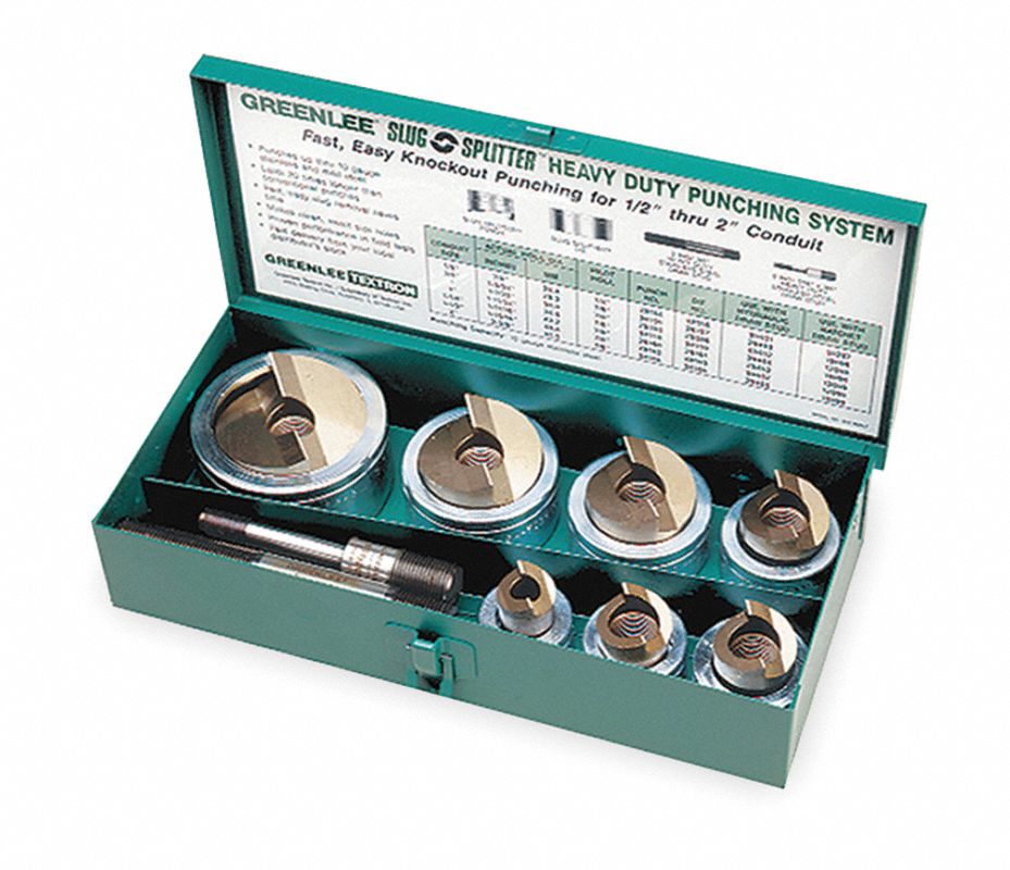 GREENLEE Juego de Sacabocados Hidráulico marca GREENLEE , Número de ...