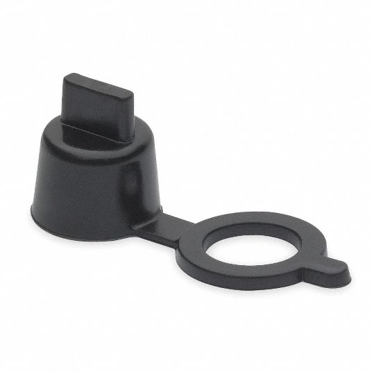 CAPLUGS, Black, Plastic, Grease Fitting Caps - 1XGK8|1XGK8 - Grainger