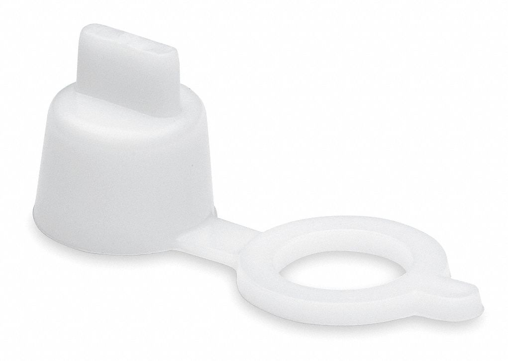 CAPLUGS, White, Plastic, Grease Fitting Caps - 1XGL2|1XGL2 - Grainger