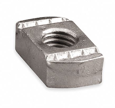 NVENT CADDY Channel Nut Without Spring, Electro-Galvanized Steel ...