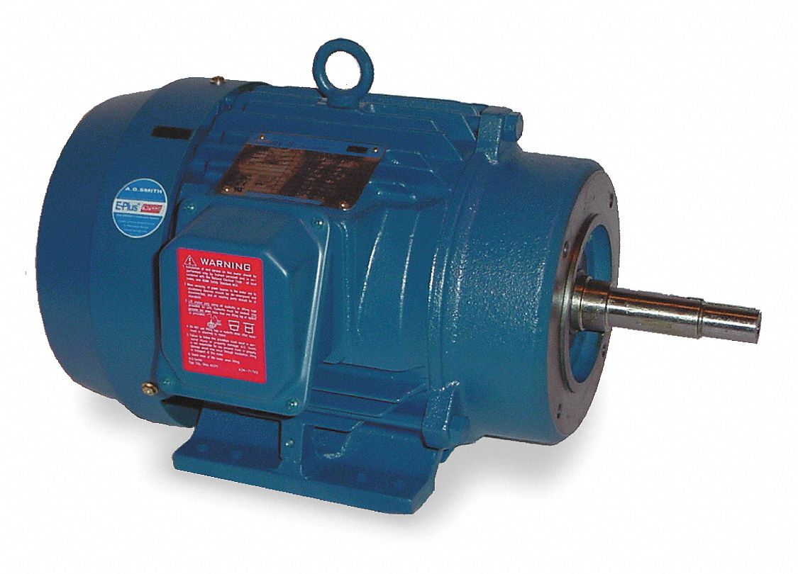Close-Coupled Pump Motor, 25, Nameplate RPM 1760, 230/460, 284JM - Grainger