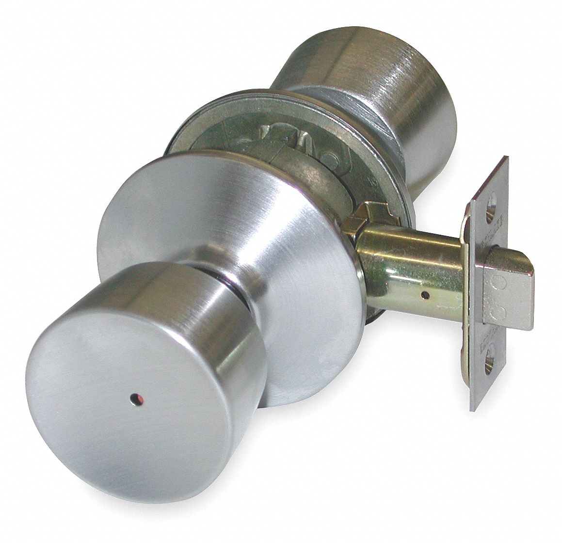 Knob Lockset, Mechanical, Knob, Cylindrical, Privacy, 2 - Grainger