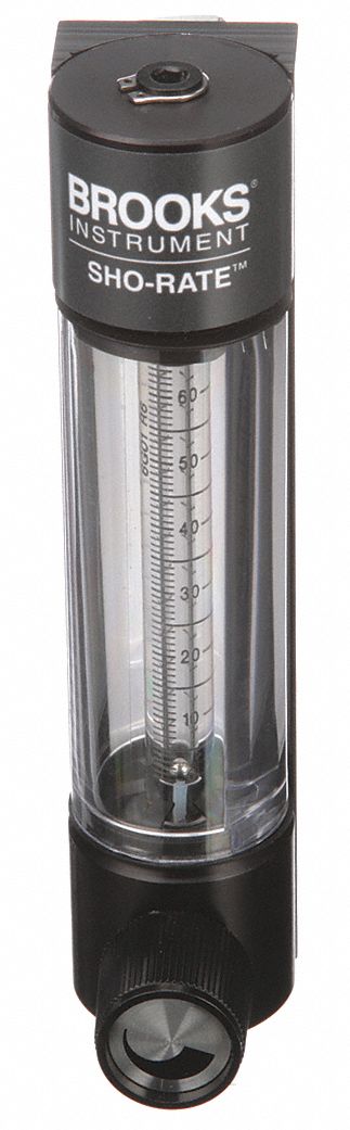 BROOKS, Flow Meter, Scale, Mechanical Flowmeter - 1XLV8|1250AR6031MRSVV ...