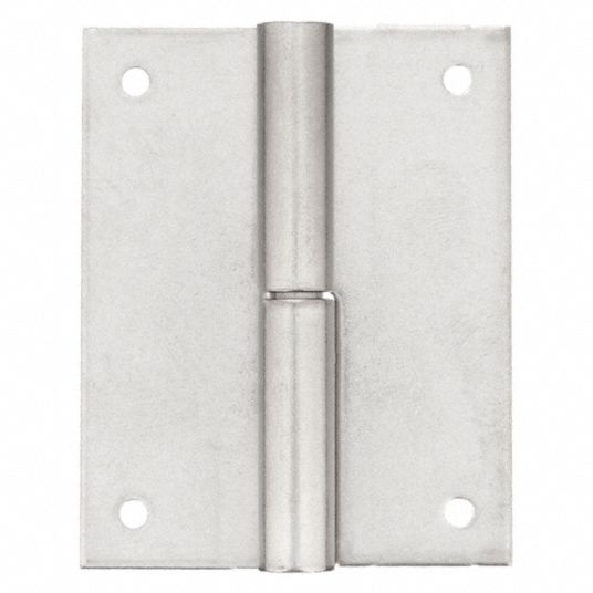2" x 2-1/2" Stainless Steel Lift-Off Hinge With Holes and 270.0 lb Load ...