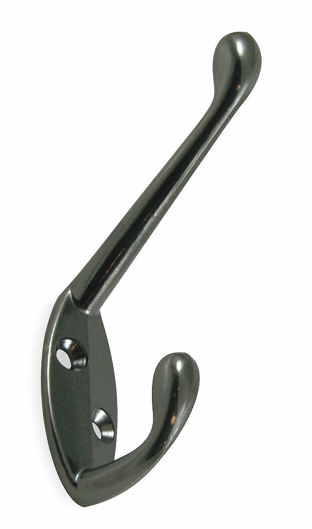 Coat Hook, Overall Length 2 in - Grainger
