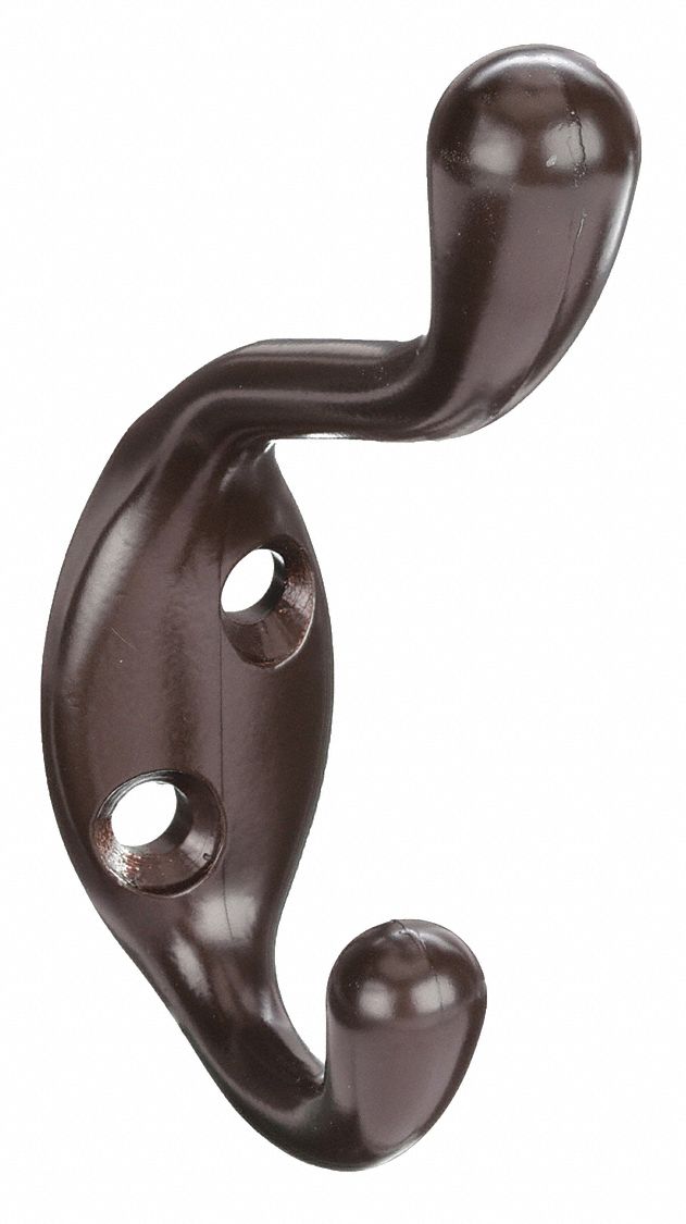 35 lb Wt Capacity, 2 Points per Hook, Wardrobe Hook - 1XNH5|1XNH5 ...