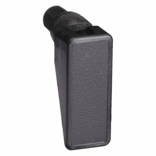 Draw, Non-locking, Swell Latch, 2 7/16 in, Black Plastic - Grainger