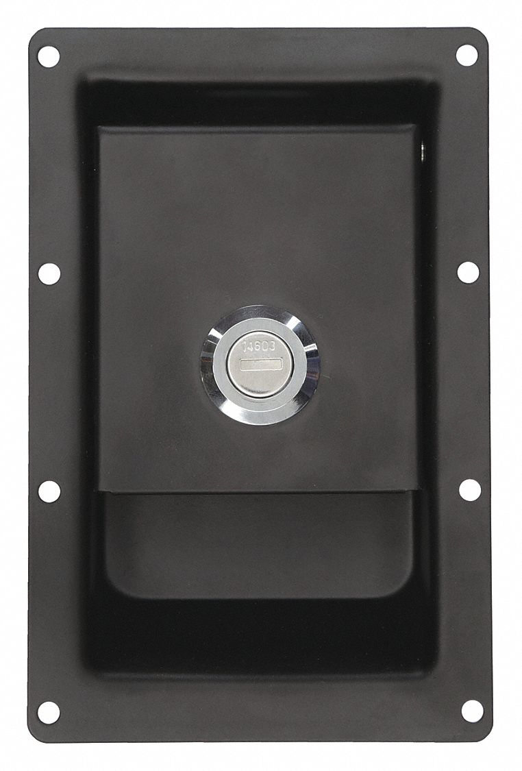 Steel, Push-to-Close, Door Latch - 1XPC8|1XPC8 - Grainger