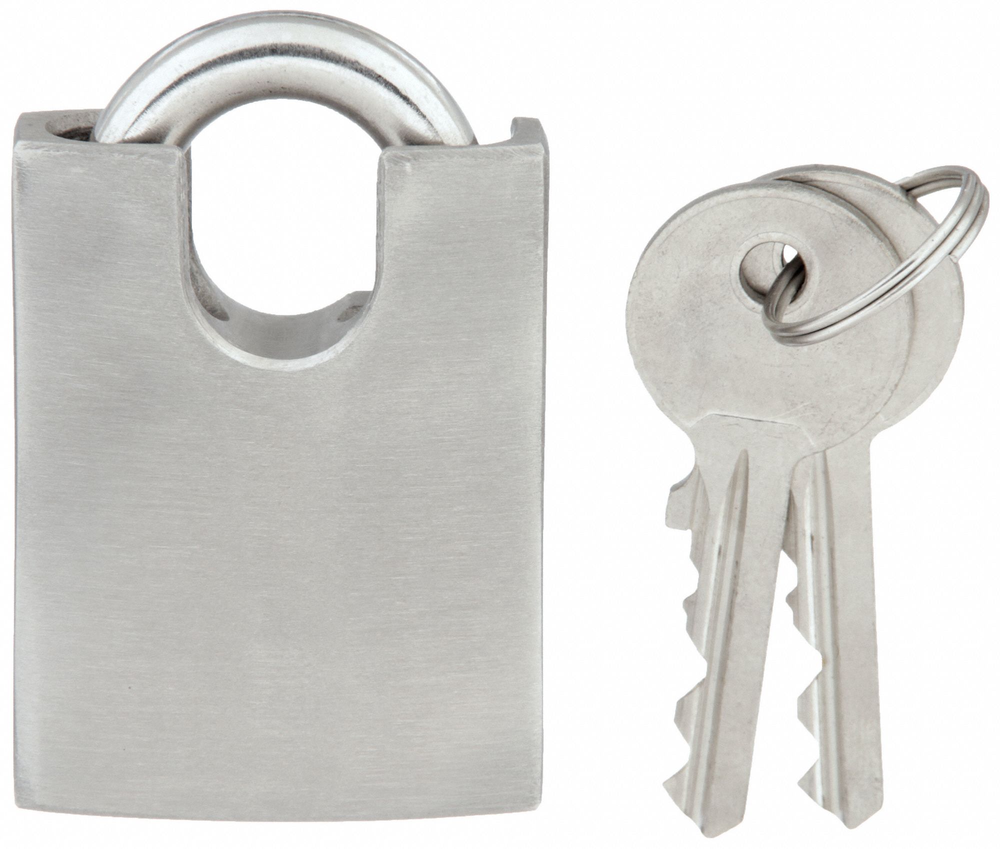 1/4 in Shackle Dia, 2 in x 1 1/2 in x 1/2 in, Padlock - 1XRV5|1XRV5 ...