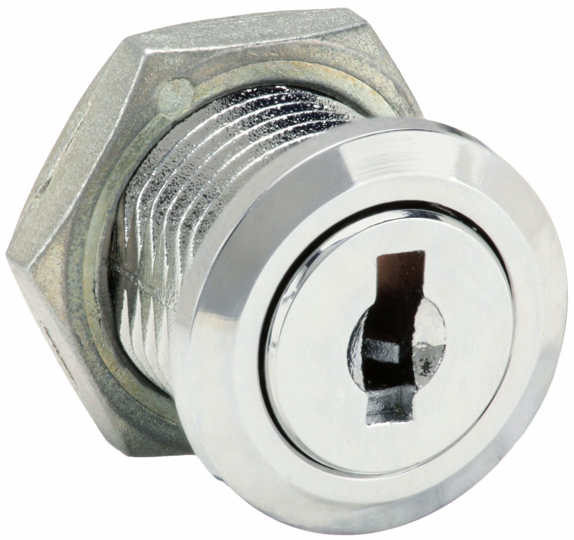 For 19/64 in Material Thick, 31/64 in Mounting Hole Dia., Pin Tumbler ...