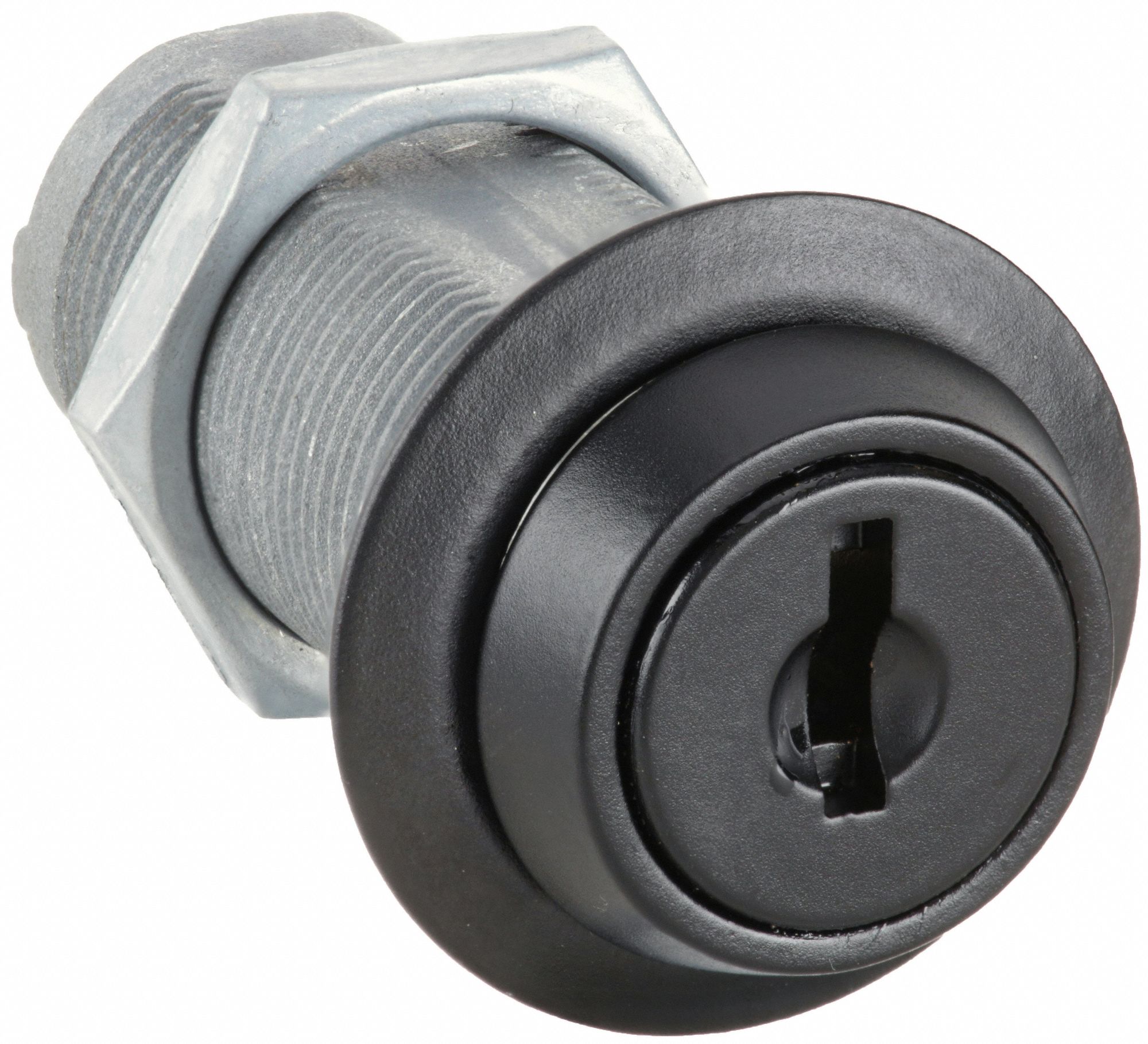 For 1 9/32 in Material Thick, 3/4 in Mounting Hole Dia., Disc Tumbler ...