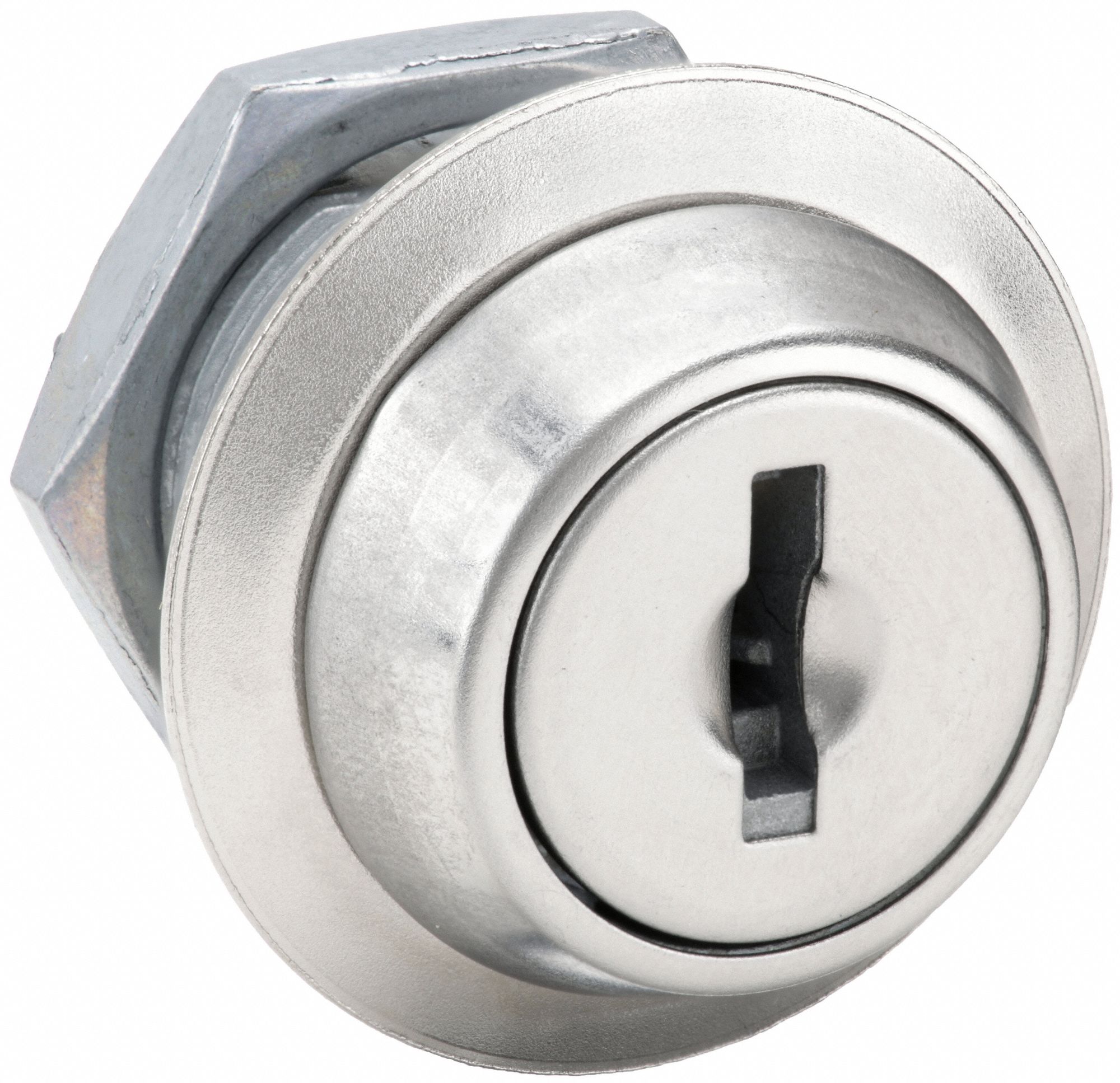 For 17/32 in Material Thick, 3/4 in Mounting Hole Dia., Disc Tumbler ...