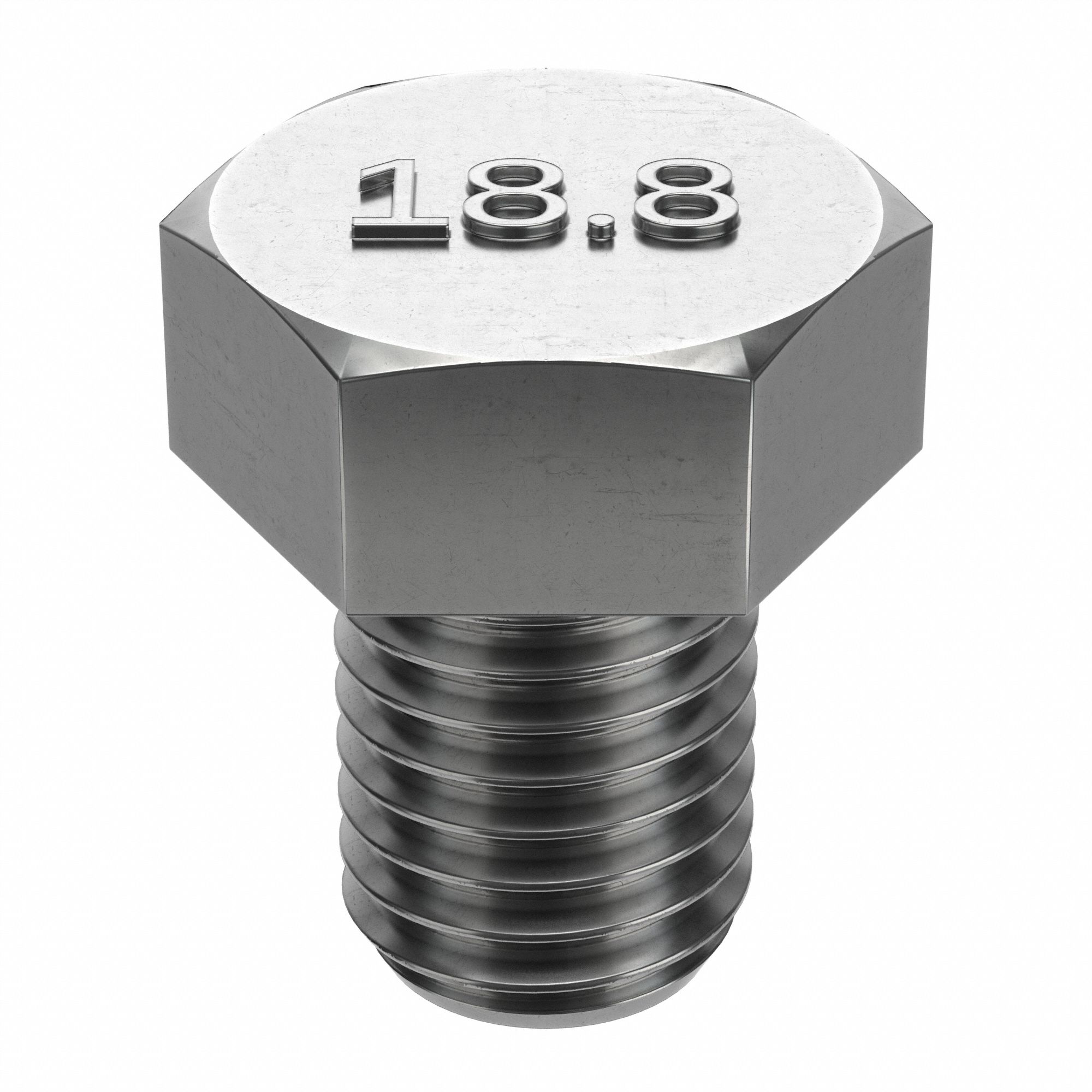 APPROVED VENDOR Tornillo de Cabeza de Dado Hexagonal 3/8"-24 18-8 (304) Longitud de 1/2 ...