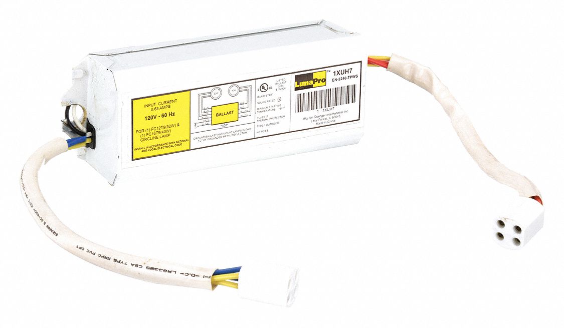 LUMAPRO, T9, 120V AC, Fluorescent Ballast - 1XUH7|1XUH7 - Grainger