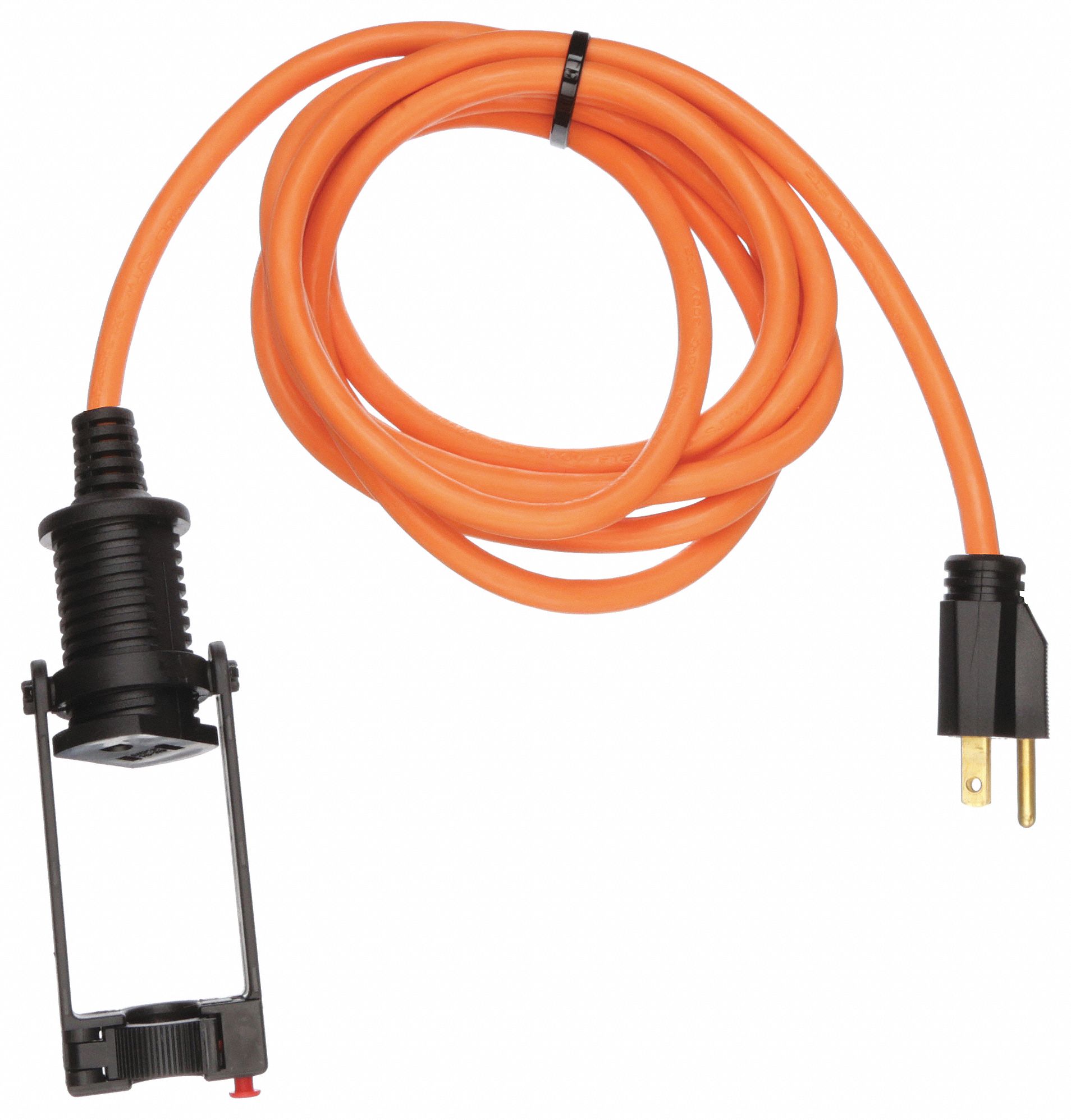 Locking Extension Cord, Outdoor, 13.0, 125V AC, Number of Outlets 1 ...