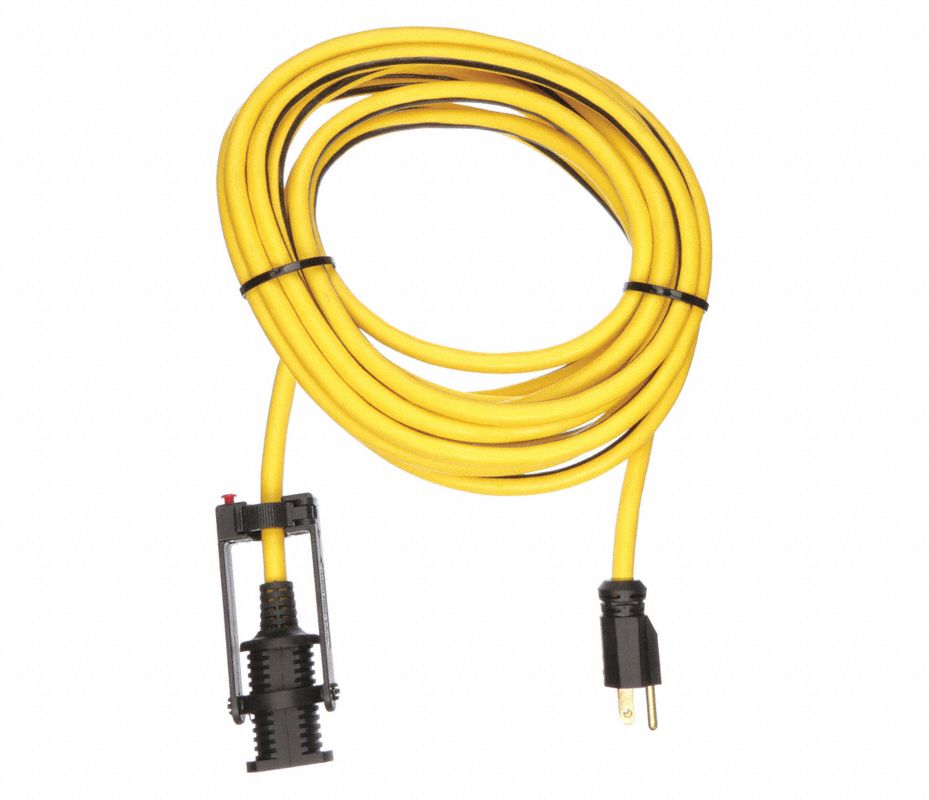 POWER FIRST Cable de Extensión para Exteriores 50 pies 1 salidas ...