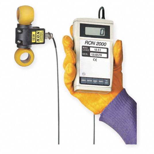 25,000 lb Capacity Crane Dynamometer, 10 lb Scale Graduations - Grainger