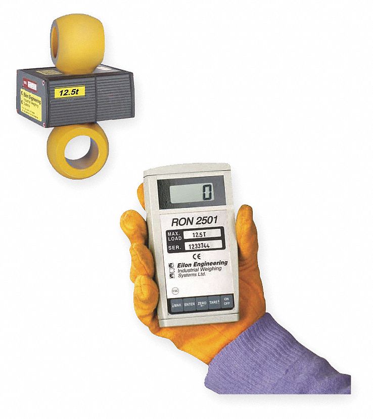 10,000 lb Capacity Crane Dynamometer, 5 lb Scale Graduations - Grainger