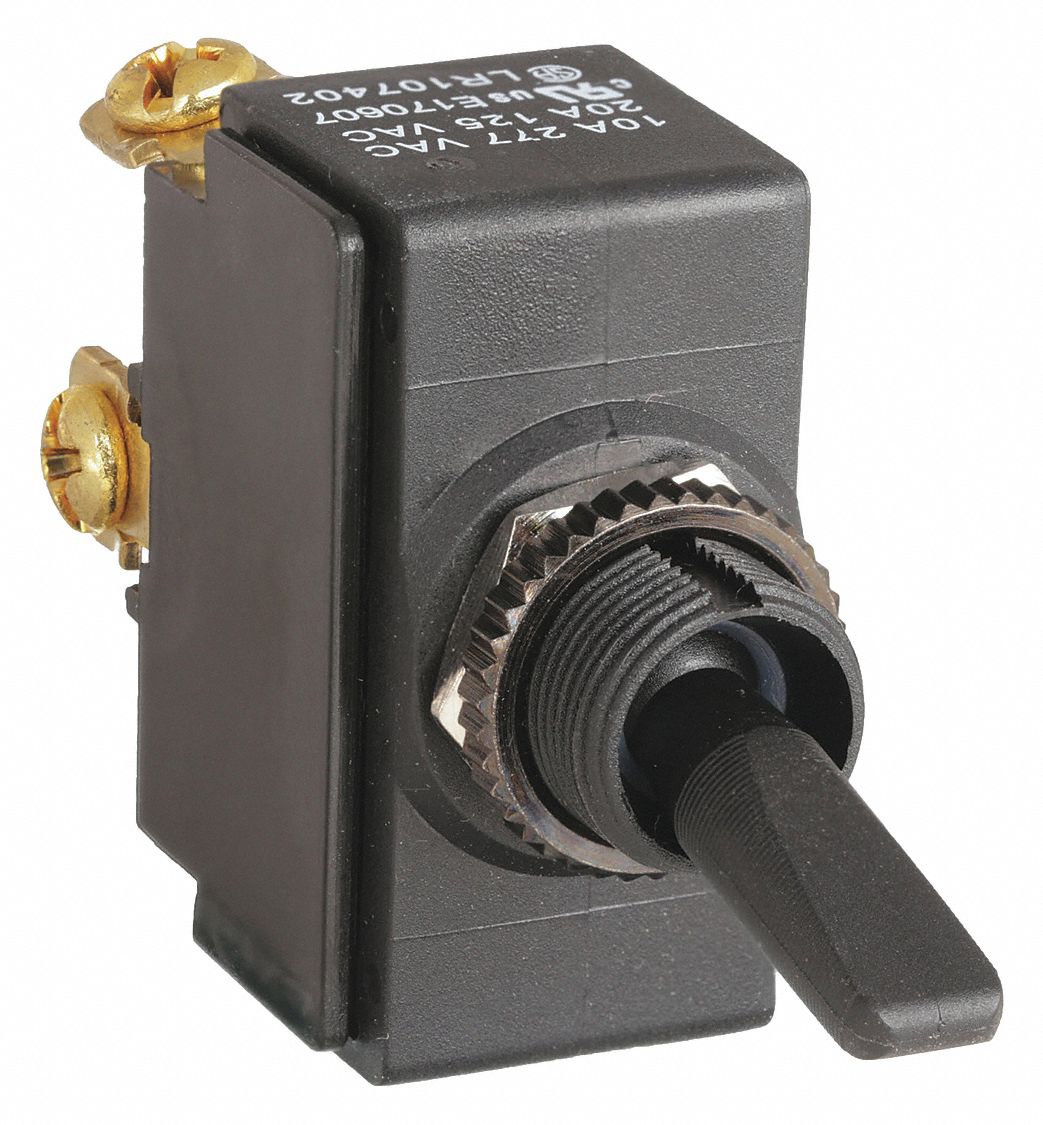 IDEAL, 2 Connections, SPST, Toggle Switch - 1XWT5|774019 - Grainger
