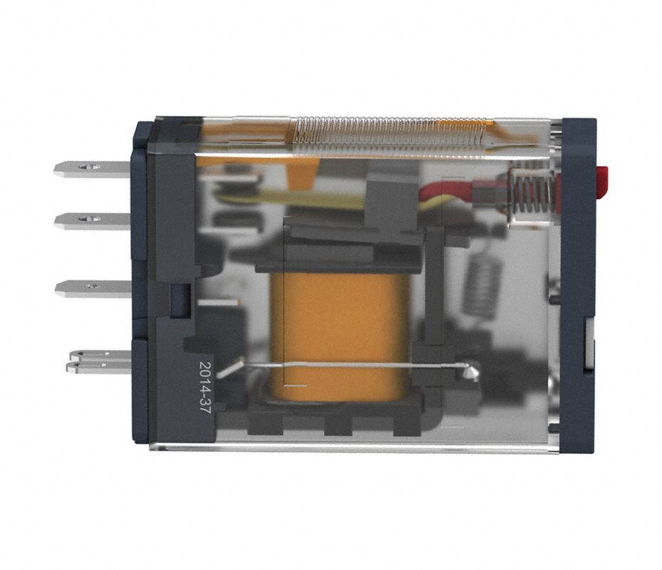 SCHNEIDER Relevador, 24VCD, Cuadrado ,Uso General, 15A @ 277V - 1XZN8 ...