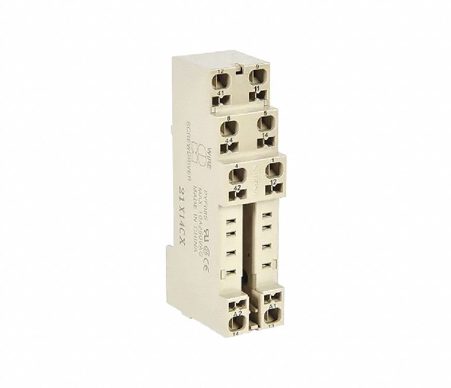 OMRON Enchufe de Relevador , Estilo de Base Square , Número de ...