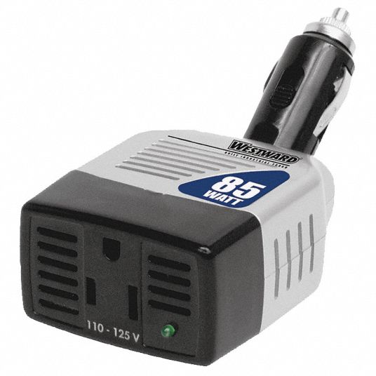 WESTWARD, Cigarette Lighter Input, 85 W Continuous Output Power ...