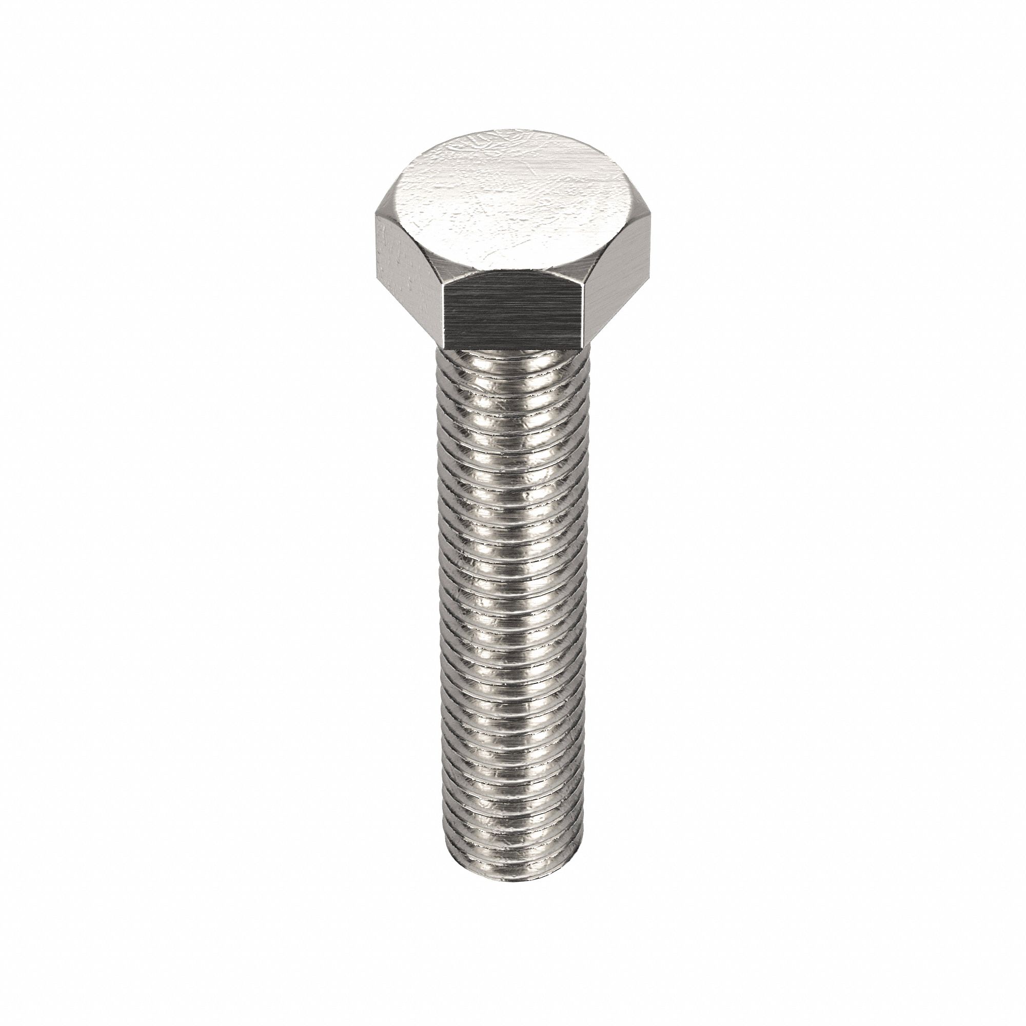 APPROVED VENDOR Tornillo de Cabeza de Dado Hexagonal 1/2"-13 Sin Grado Longitud de 2-1/2 ...