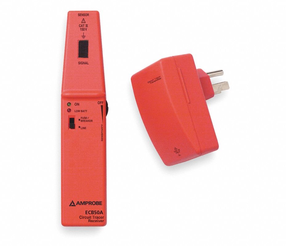 AMPROBE Kit Rstreadr Circuitos Crrads,100a125VAC - 1YBT5 | ECB50A ...