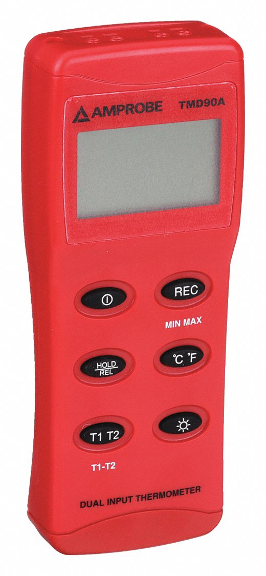 AMPROBE Termómetro de Termopar , Conector de Sonda Tipo Miniatura ...