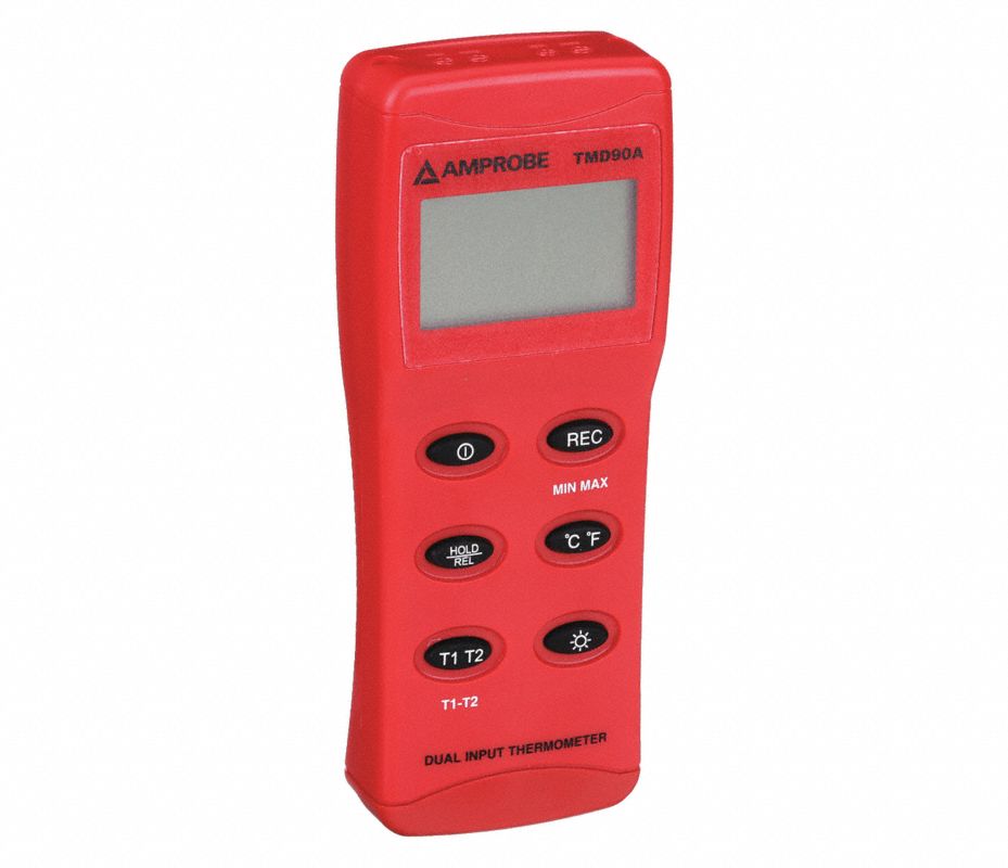 AMPROBE Termómetro de Termopar , Conector de Sonda Tipo Miniatura ...