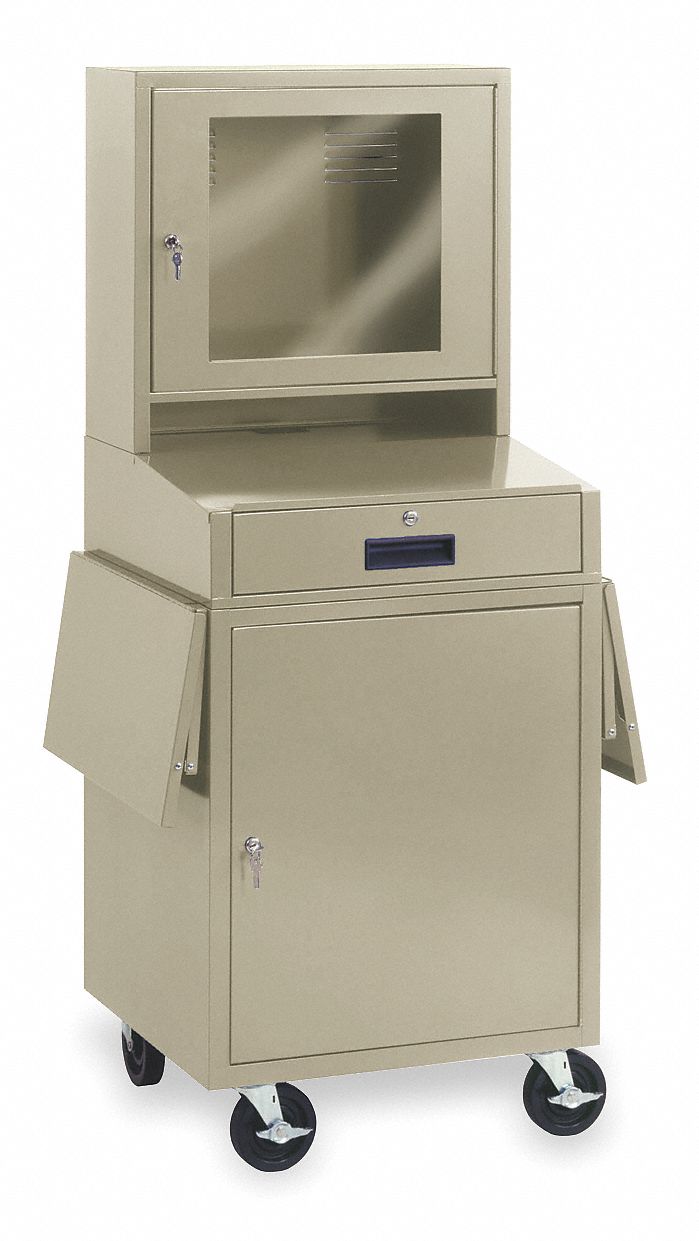 Mobile Computer Cabinet - Grainger