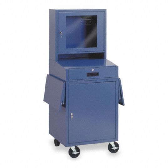 Mobile Computer Cabinet - Grainger