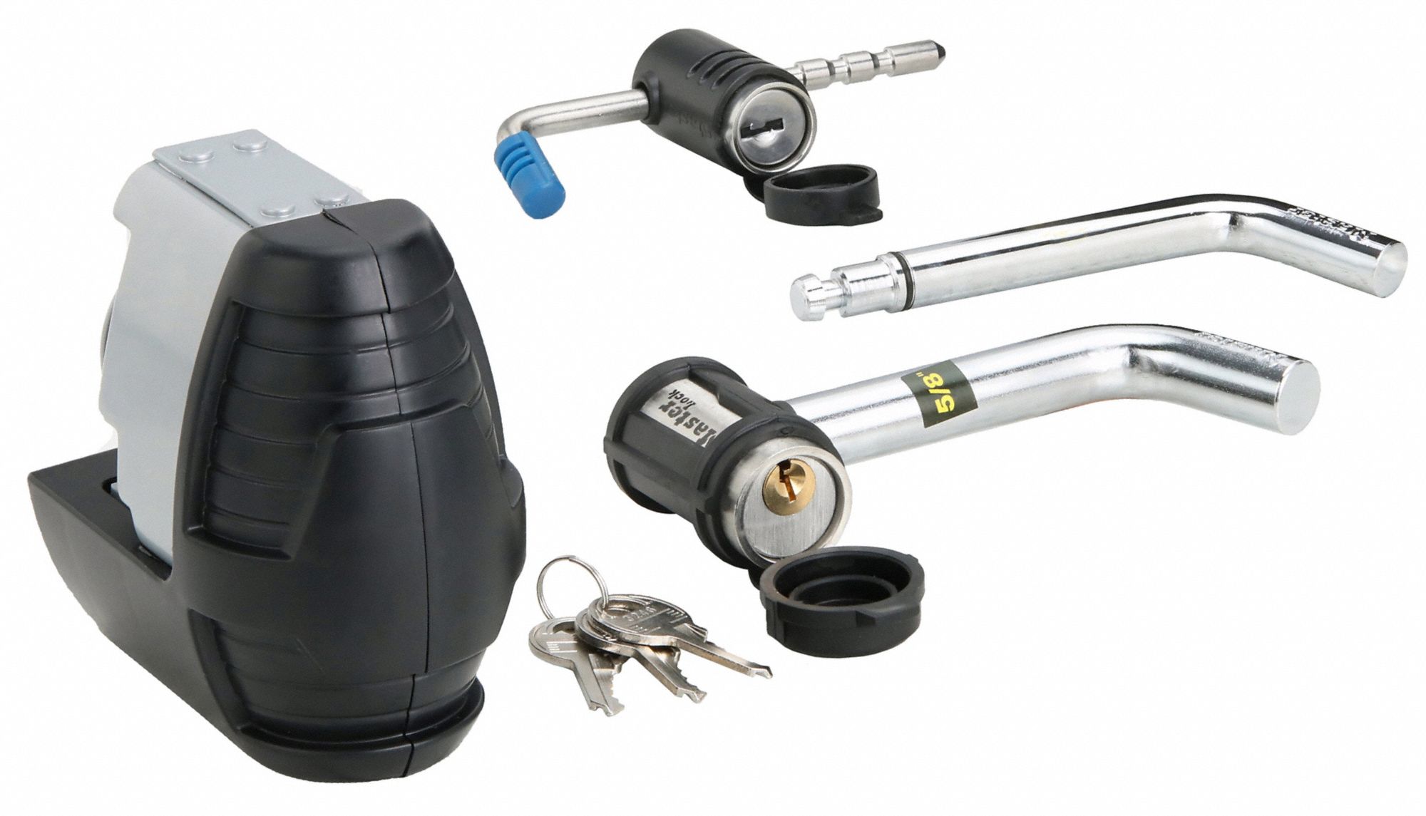 MASTER LOCK, 1/2 in/5/8 in, Coupler Lock - 1YCE7|3794DAT - Grainger