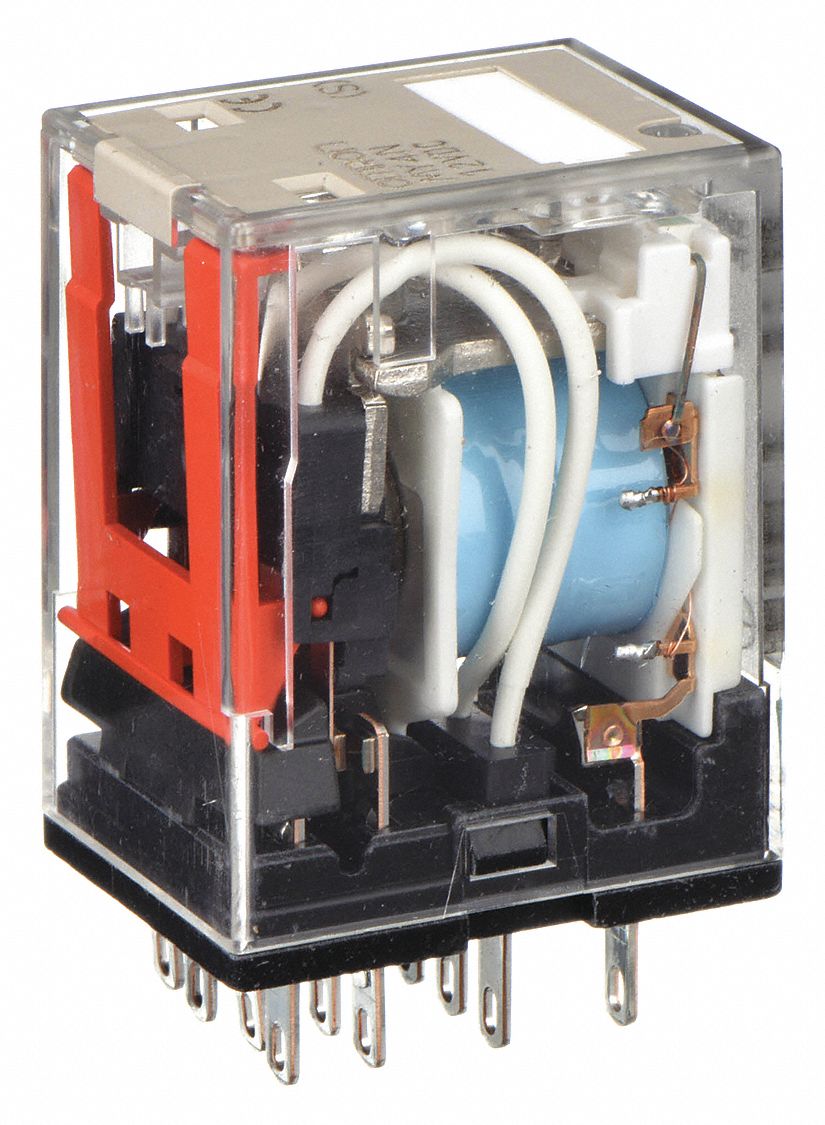 OMRON GEN PURPOSE RELAY,14 PIN,SQUARE,12VDC - Plug-In Relays - WWG1YCU2 ...