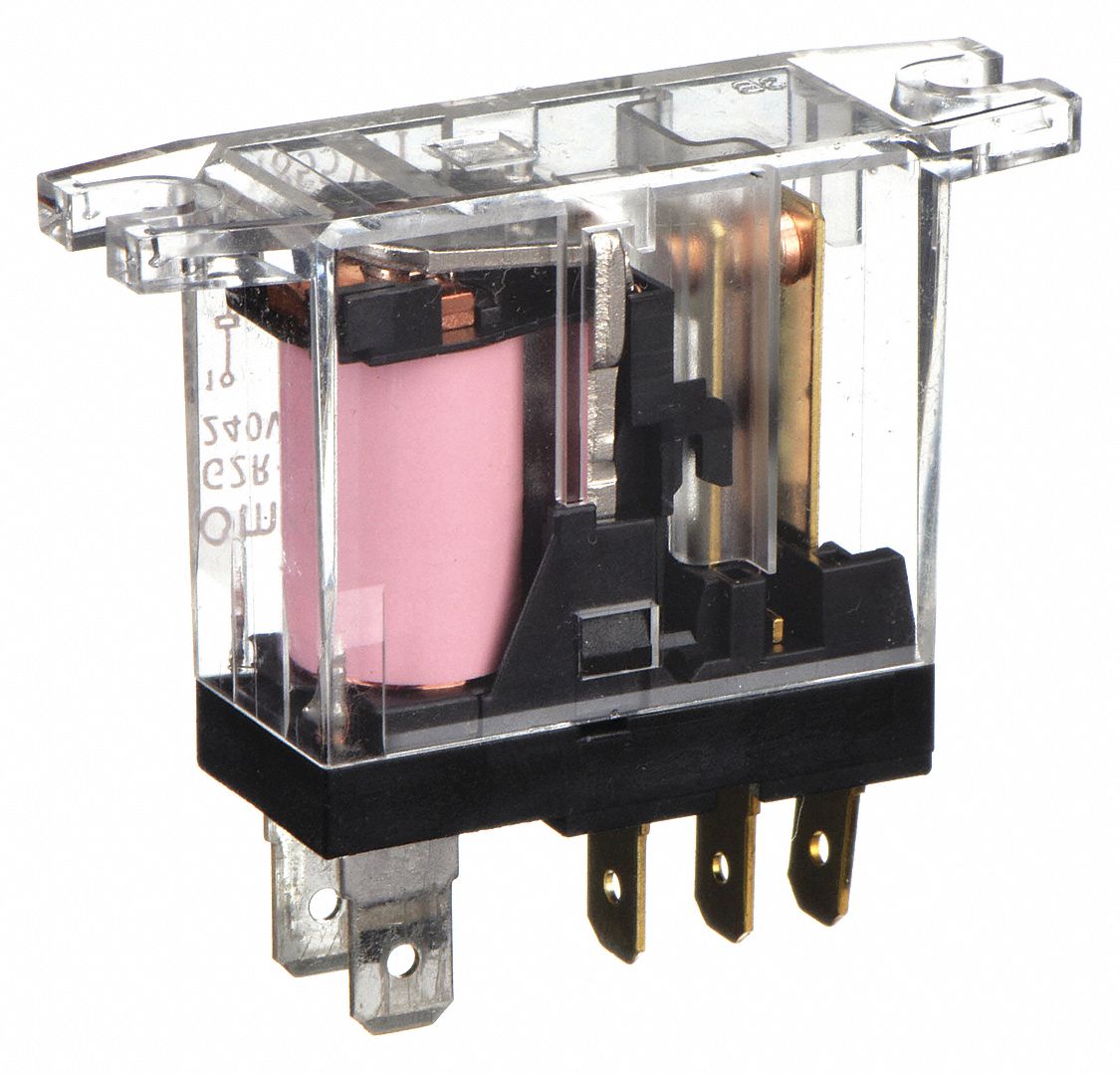 OMRON, Surface (Top Flange) Mounted, 10 A Current Rating, Flange Mount ...
