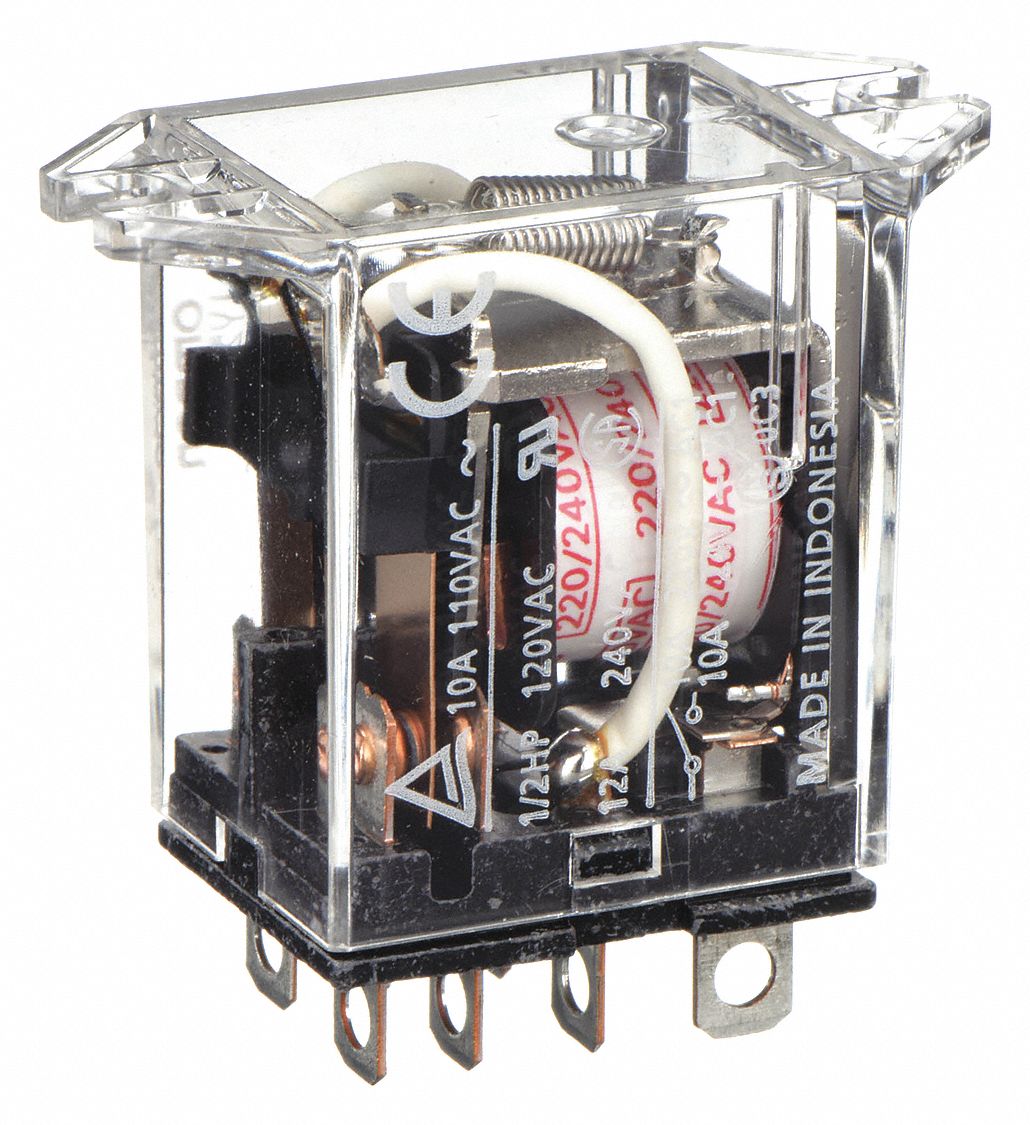 OMRON, Surface (Top Flange) Mounted, 10 A Current Rating, Flange Mount ...