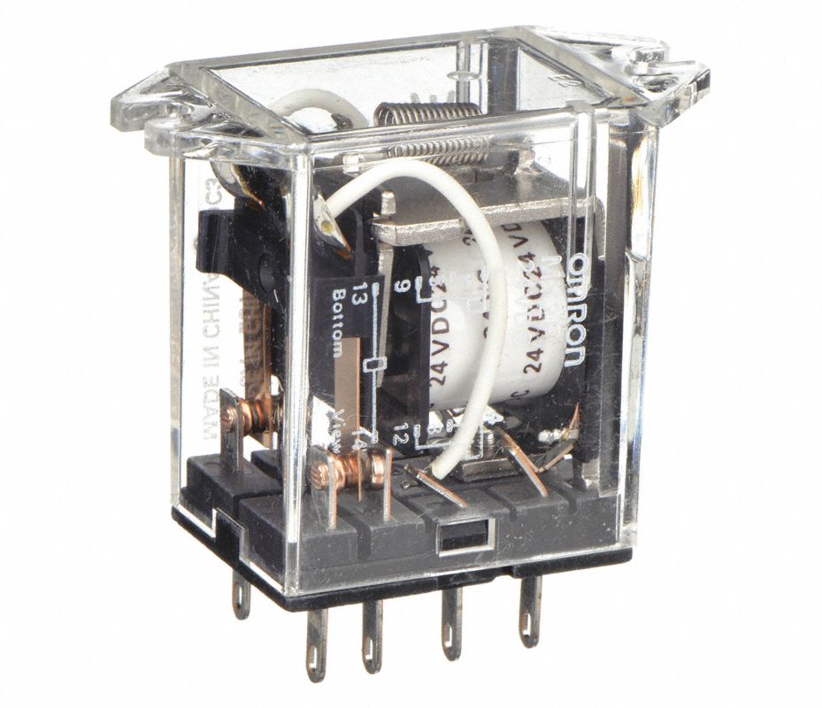 OMRON Relevador,Brida Superior,Barrera de Arco - 1YCZ9 | MY2F-DC24 - Grainger México