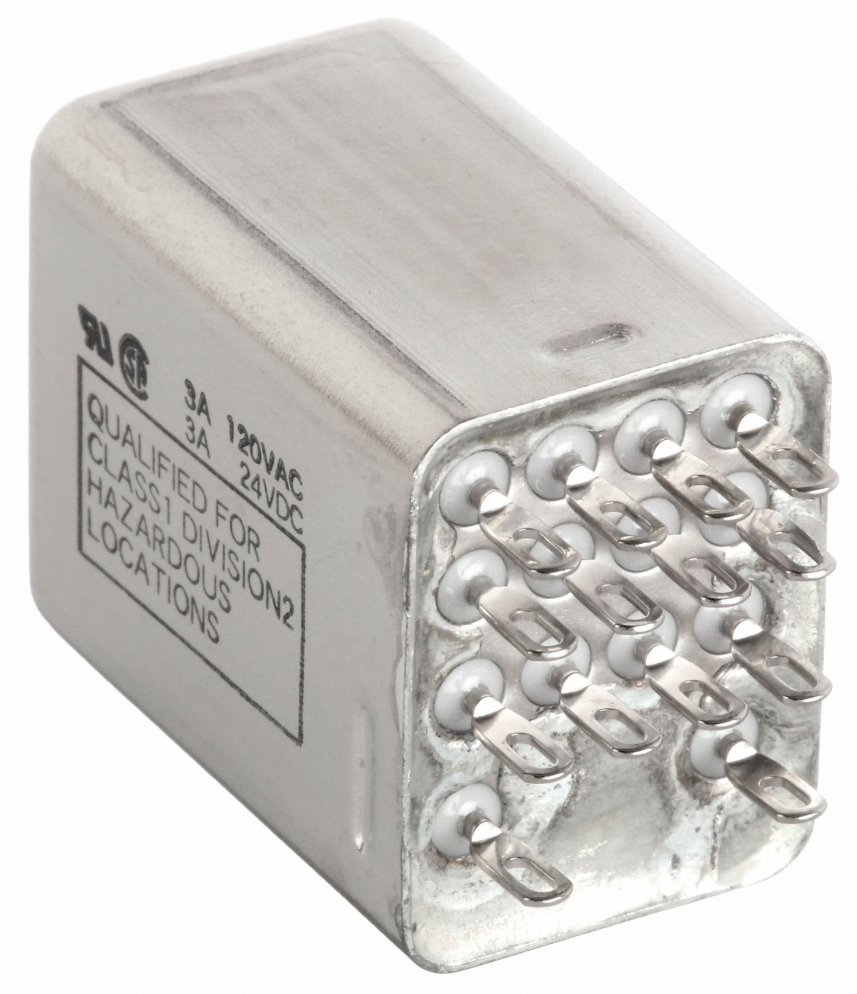 OMRON Hermetically Sealed Relay, 12V DC Coil Volts, 3A @ 120V AC ...