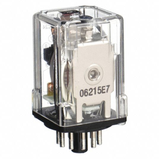 OMRON, Socket Mounted, 5 A Current Rating, Latching Relay - 1YDK8|MK2KP ...