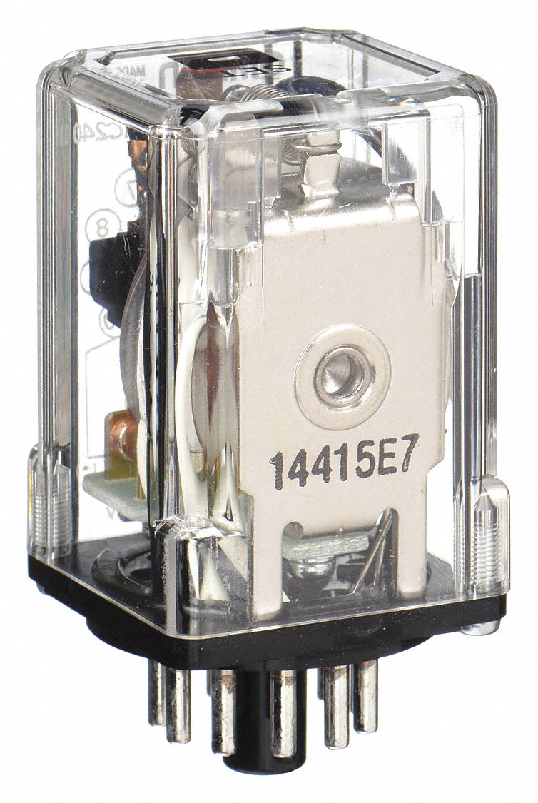 OMRON, Socket Mounted, 5 A Current Rating, Latching Relay - 1YDK9|MK2KP ...