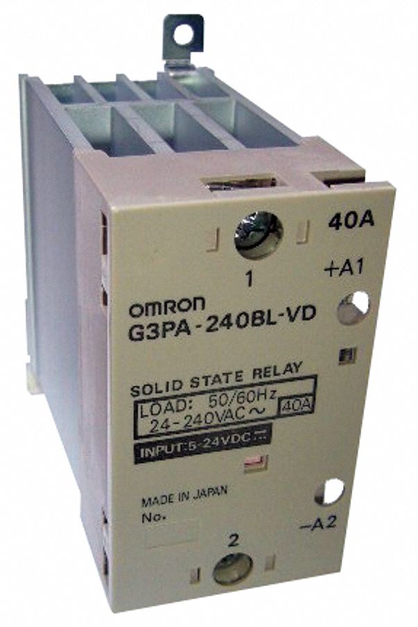 OMRON Solid State Relay, Input or Control Voltage 5 to 24V DC - 1YDP8 ...