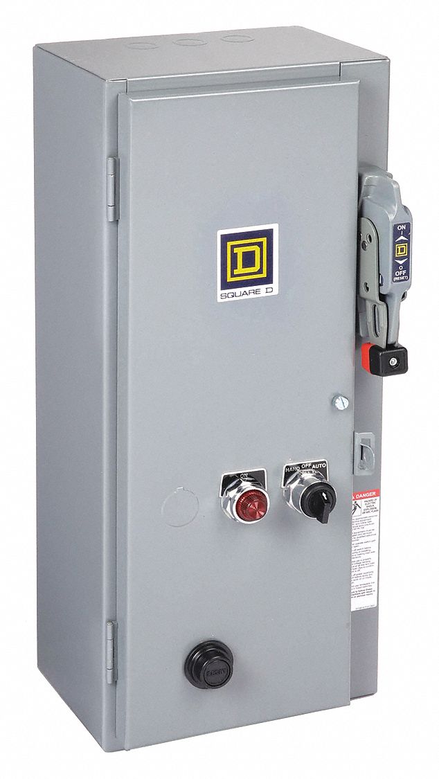 SQUARE D, Circuit Breaker, 3 Poles, NEMA Combination Starter - 1YDW3 ...